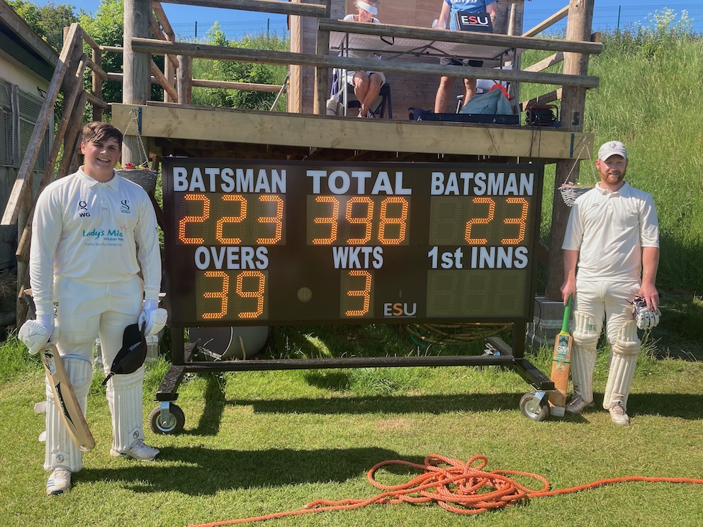 Teignmouth & Shaldon batsman Greenwood joins Tolchards DCL's most exclusive club - Devon Cricket